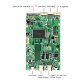 Hdmi Input Driver Board Edp Display Controller 40 Pin Controller Board